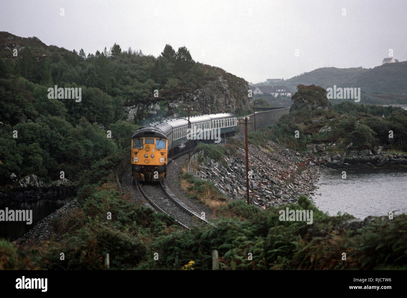 Scotrail train on kyle line hi-res stock photography and images - Alamy