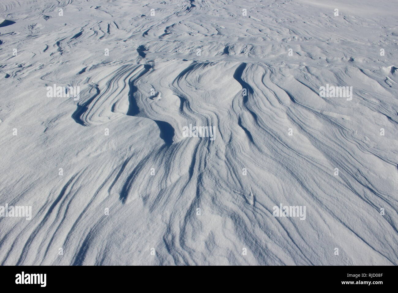 Artistic Patterns In The Snow High Resolution Stock Photography and ...