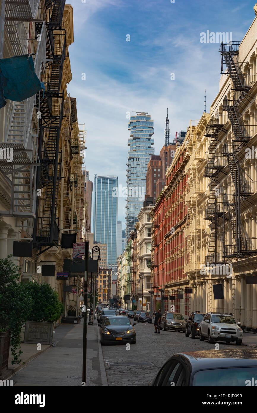 Soho skyline hi-res stock photography and images - Alamy