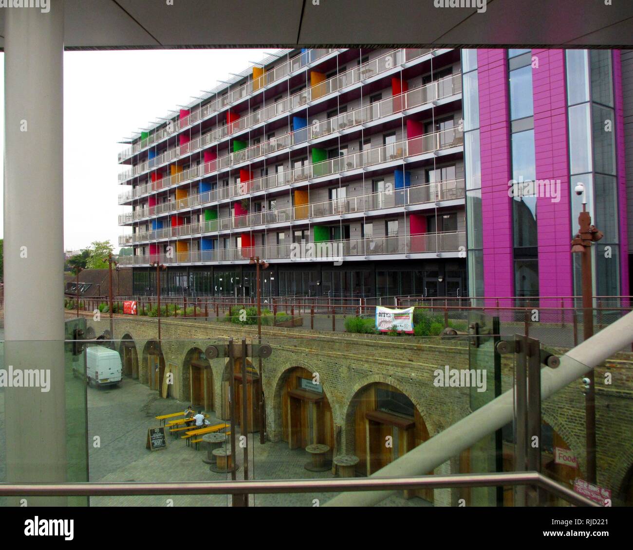 Deptford Market Yard from Deptford Station, London, UK Stock Photo - Alamy