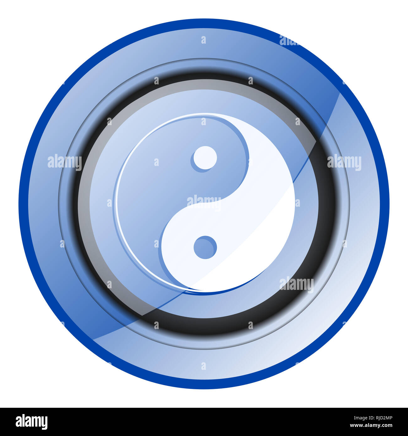 Tao circle logo hi-res stock photography and images - Alamy
