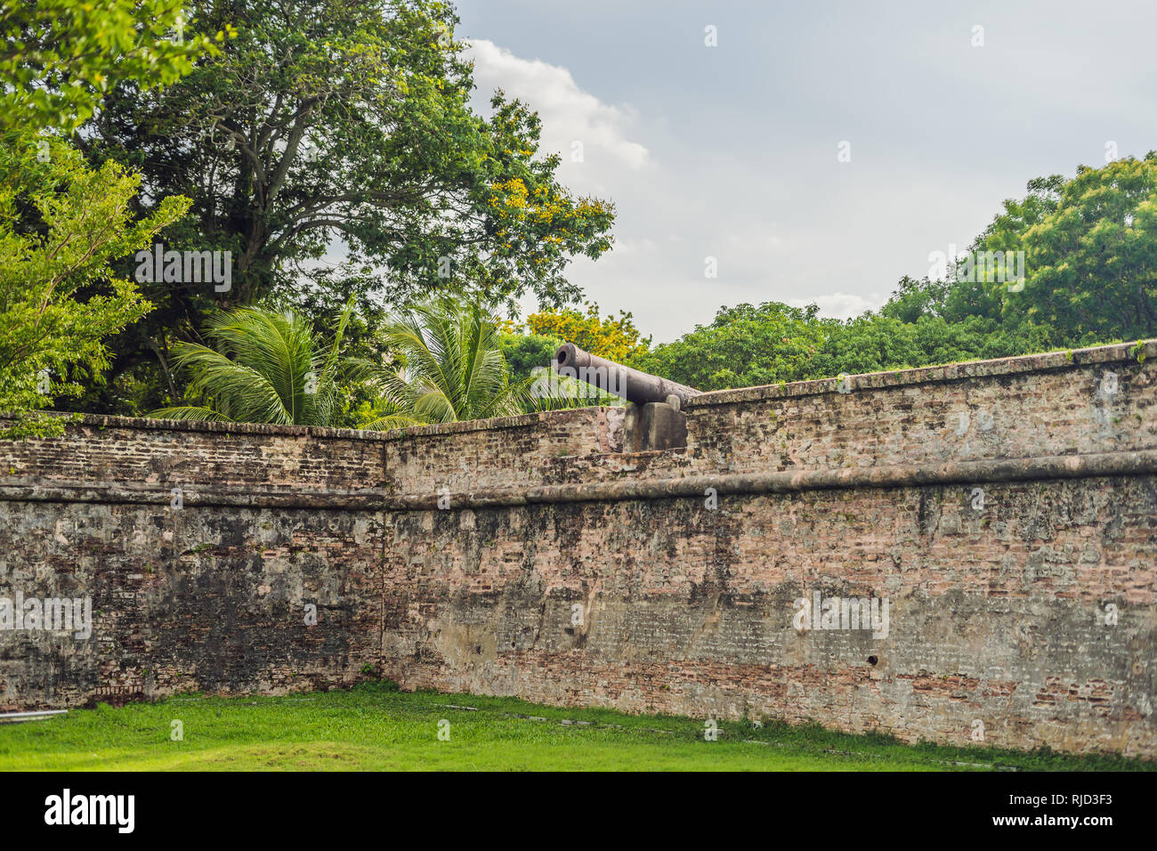 Fort Cornwallis in Georgetown, Penang, is a star fort built by the ...