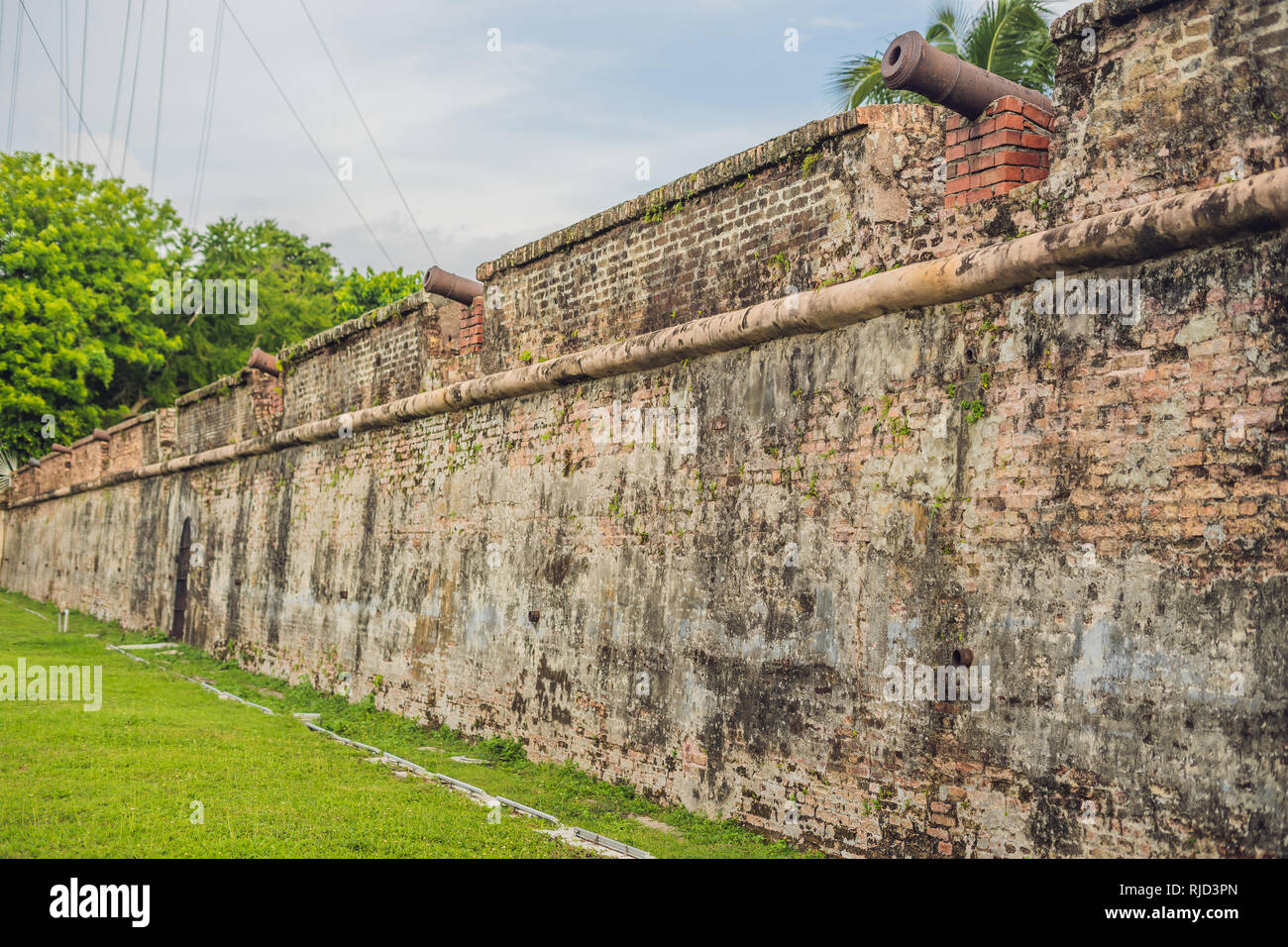 Fort Cornwallis in Georgetown, Penang, is a star fort built by the ...