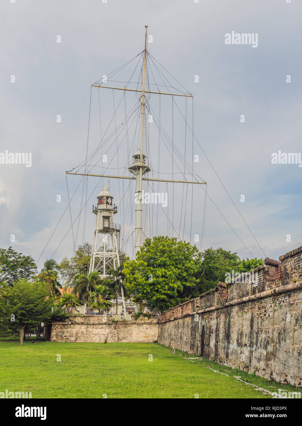 Fort Cornwallis in Georgetown, Penang, is a star fort built by the ...