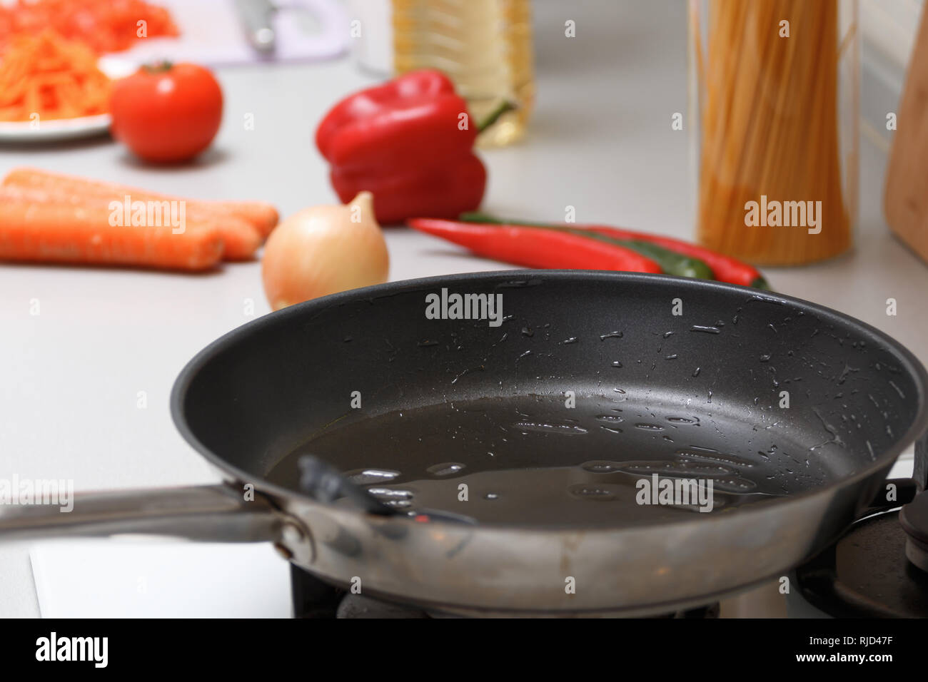 Frying stove hi-res stock photography and images - Alamy