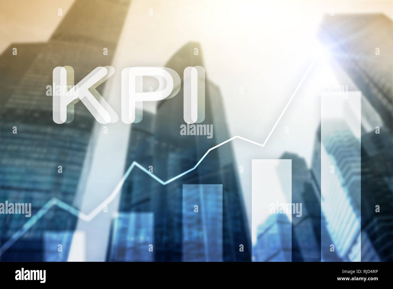 KPI - Key Performance Indicator. Business and technology concept ...