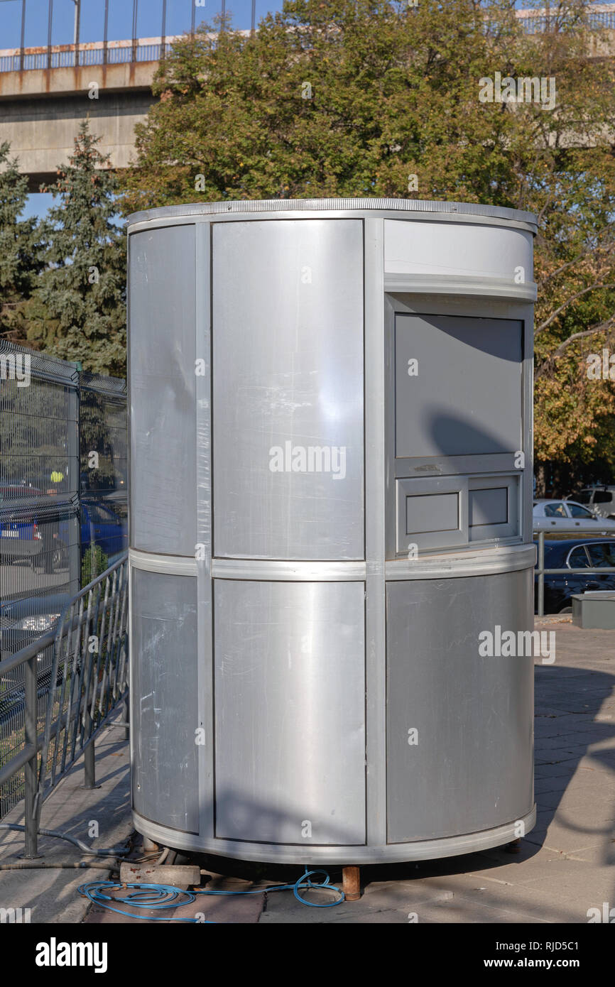 Small booth hi-res stock photography and images - Alamy