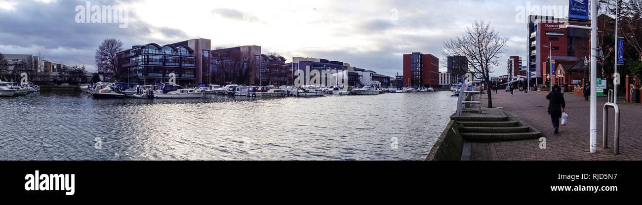 Brayford Pool and Waterfront, Lincoln Stock Photo - Alamy