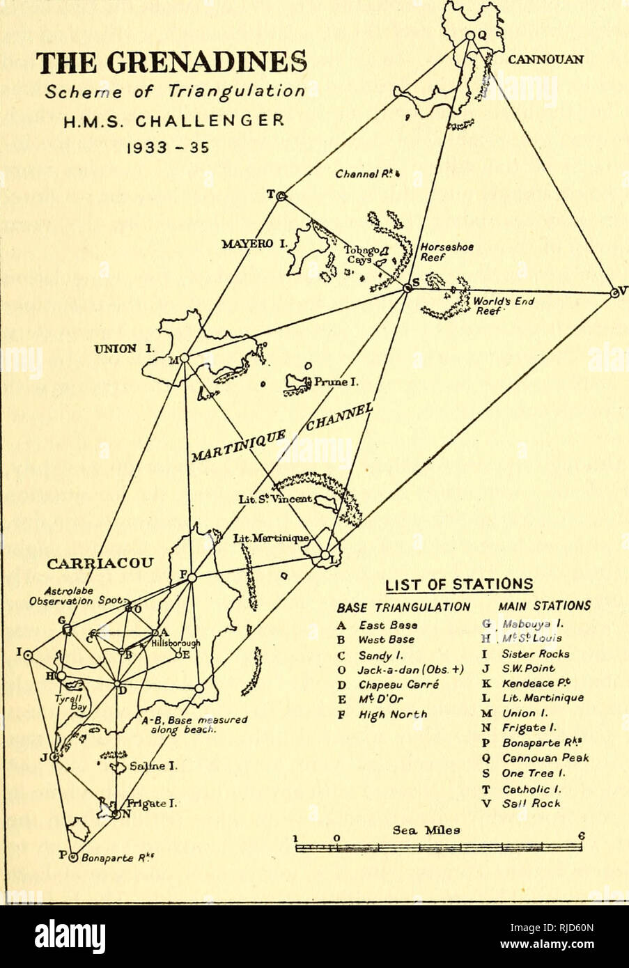 Hydrographic triangulation hi-res stock photography and images - Alamy