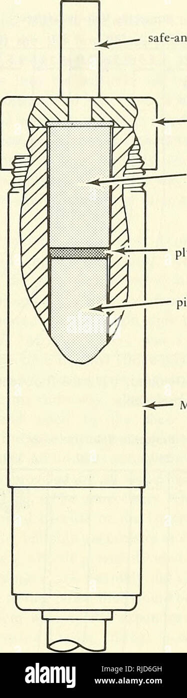 . CEL 20K propellant-actuated anchor. Deep-sea moorings; Anchors. M58 ...