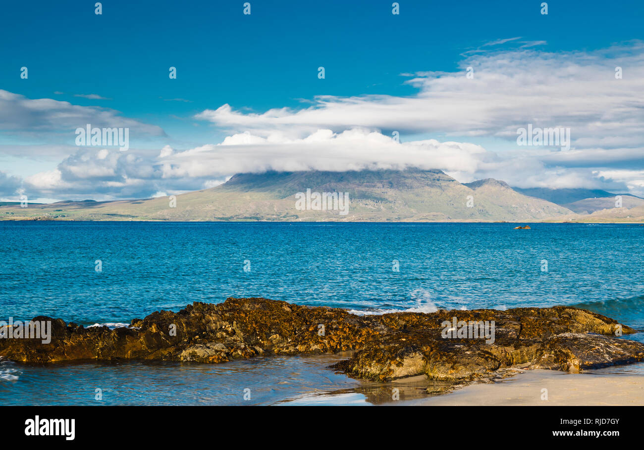 Renvyle Beach, Renvyle Peninsula, Connemara, County Galway, Ireland ...