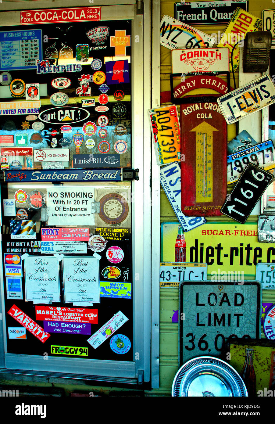 Bumper signs hi-res stock photography and images - Alamy