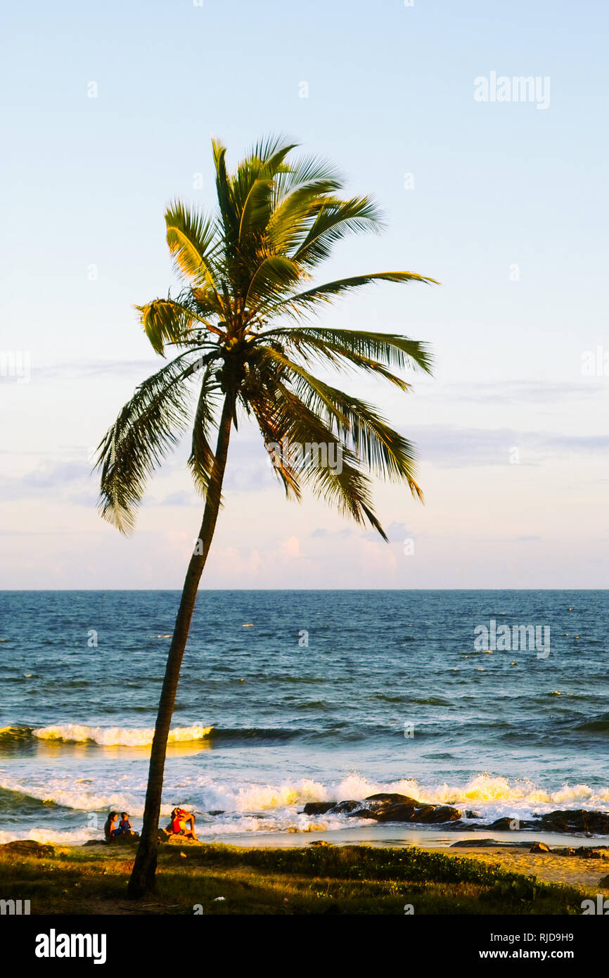 Itapua beach in Salvador, Brazil Stock Photo - Alamy