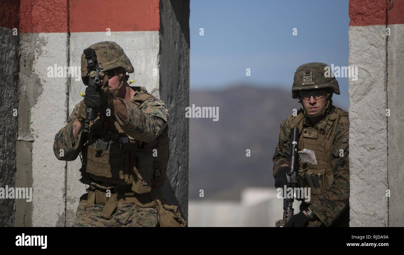 Cpl. Matthew Tucker (left) and Cpl. Anthony Green (right), squad ...