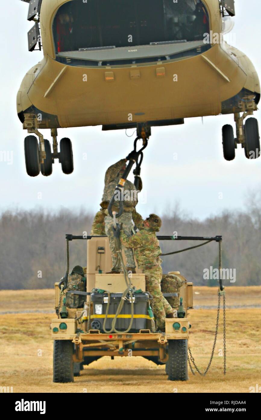 Soldiers of 3rd Battalion, 320th Field Artillery Regiment, 101st Airborne Division Artillery ...