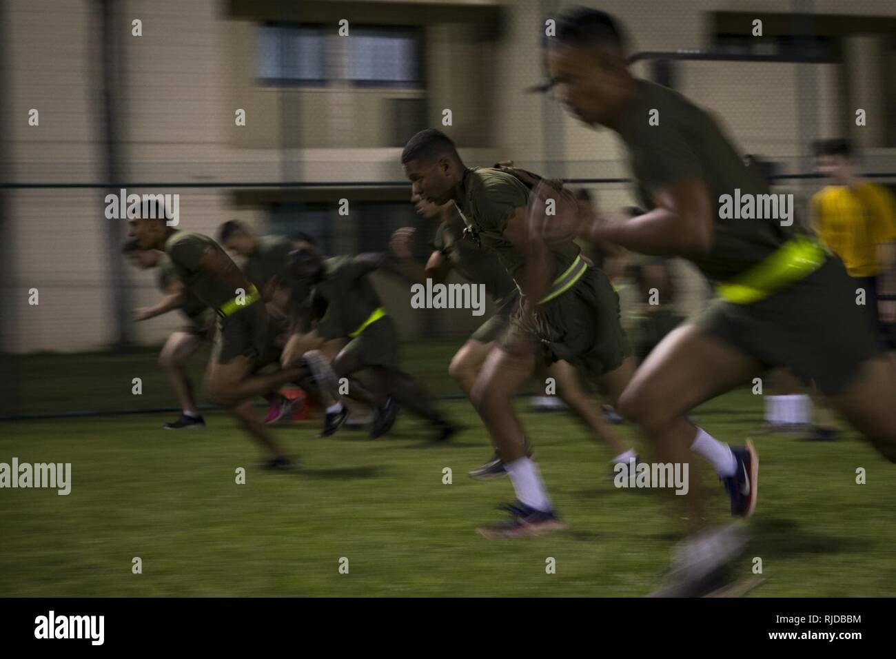 U.S. Marines with Headquarters Battalion, Marine Corps Base Hawaii ...