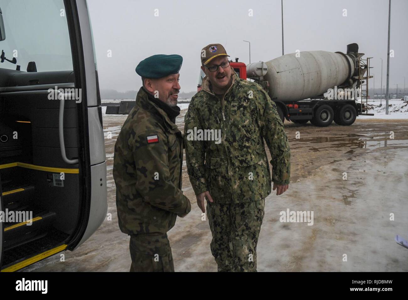 NAVAL SUPPORT FACILITY REDZIKOWO, Poland (Jan. 24, 2018). Capt. Scott ...