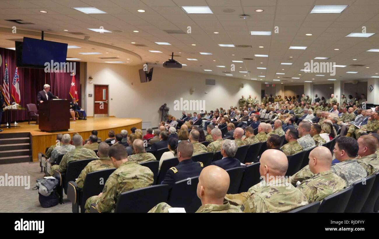 A ceremony was held Saturday, Jan. 20, 2018, at the Mississippi ...
