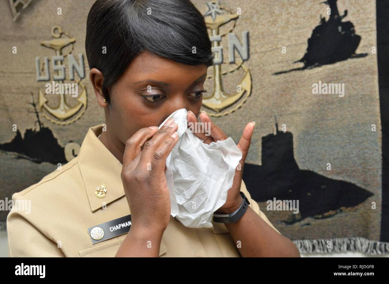Many people are sick with colds and flu this season Stock Photo - Alamy