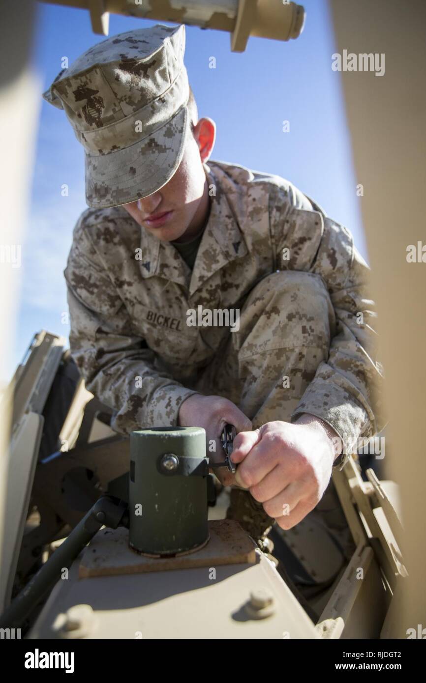 U.S. Marine Corps Lance Cpl. Tyler M. Bickel, a low altitude air ...