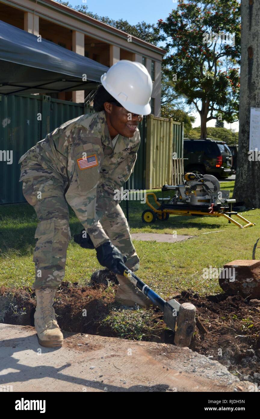 A Soldier assigned to the 561st Engineer Company, 84th Engineer ...
