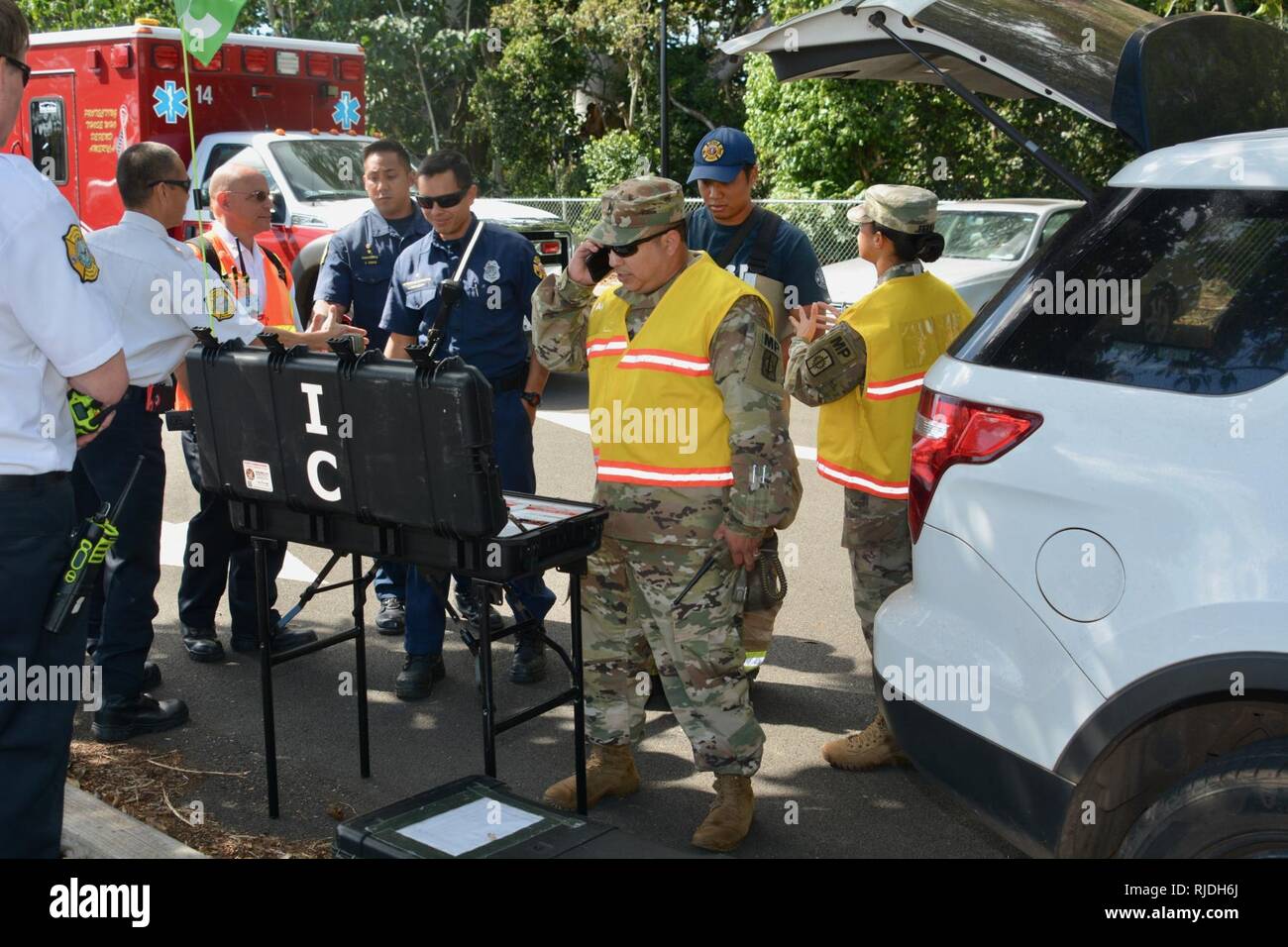 Incident command post hi-res stock photography and images - Alamy