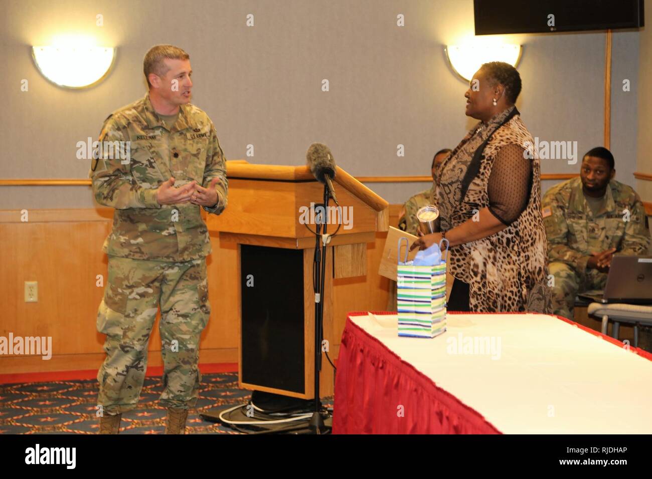 Lt. Col. Robert Kellam, commander of the 1st Battalion, 291st Brigade ...