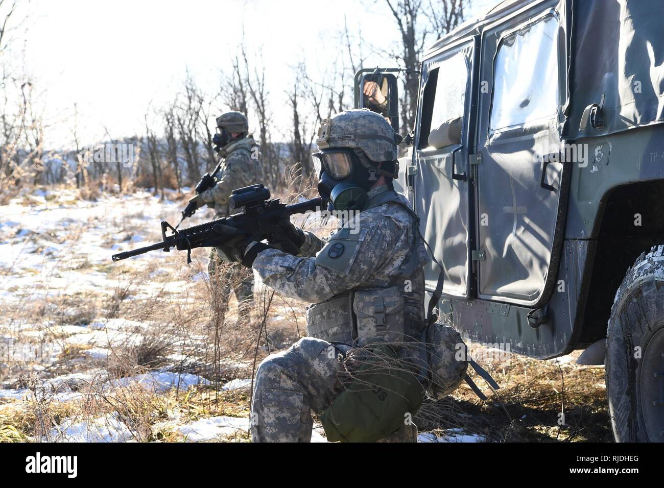 West Virginia Army National Guard Soldiers from Headquarters and ...