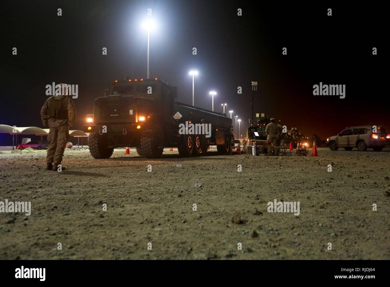 U s marine in convoy operation hi-res stock photography and images - Alamy