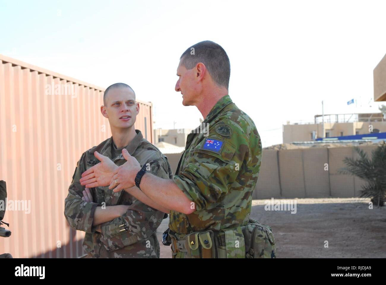Australian army training facility hi-res stock photography and images ...