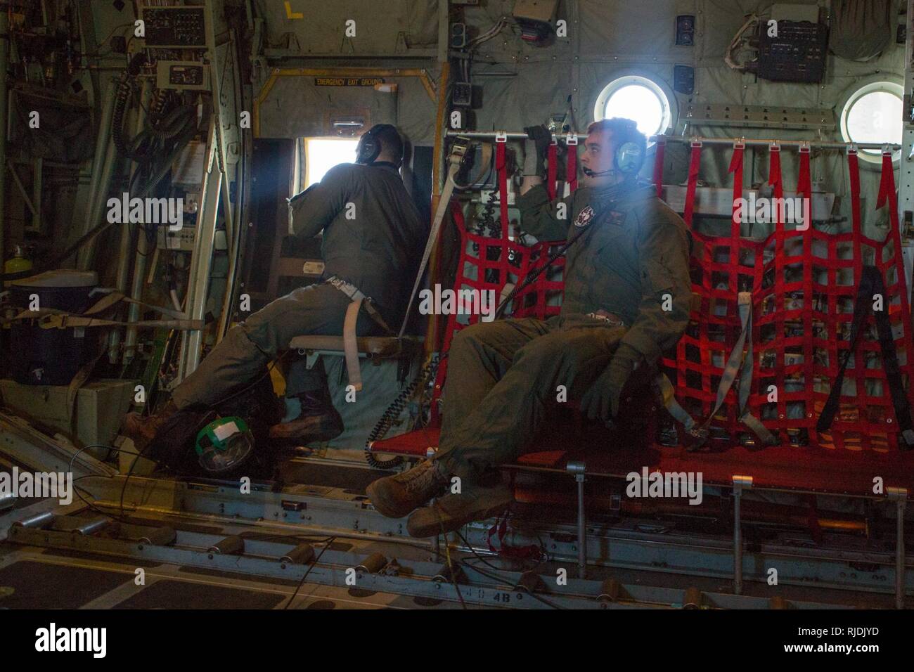 U.S. Marine Corps Cpl. Alec A. Buck, left, and Cpl. Lathan W. Stewart ...