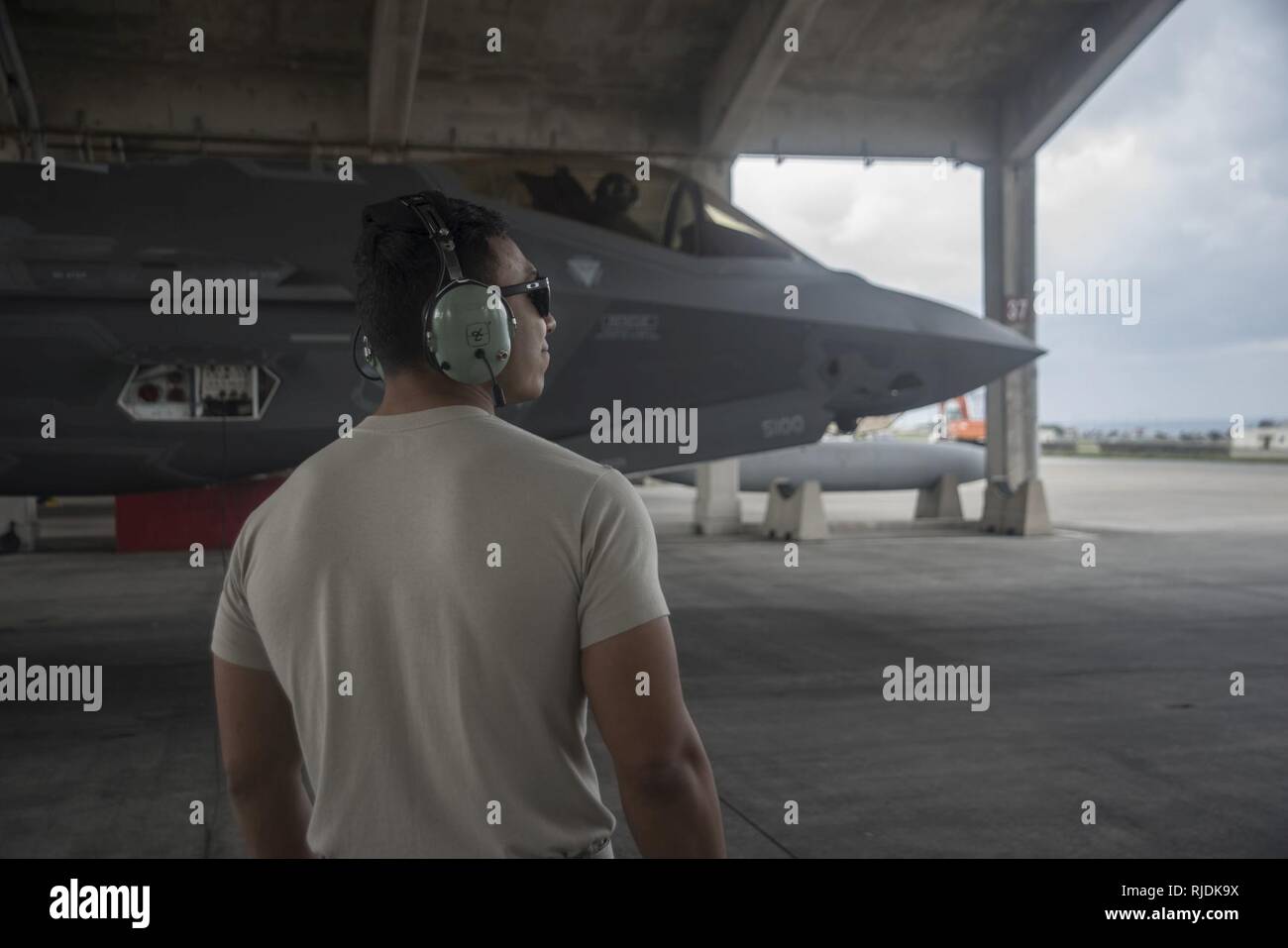 U.S. Air Force Senior Airman Jacob Valdez, 34th Aircraft Maintenance ...