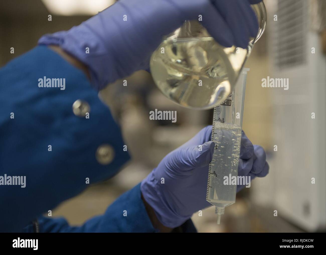U.S. Air Force Tech. Sgt. Shanice Spearman, Aerospace Fuels Laboratory ...
