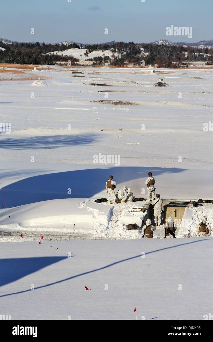 Marines at Fort McCoy for the 2nd Marine Air Wing’s Ullr Shield ...
