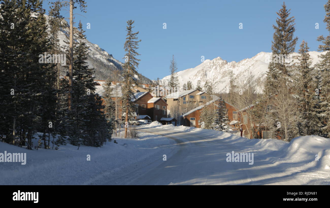 Winter in Colorado Stock Photo - Alamy