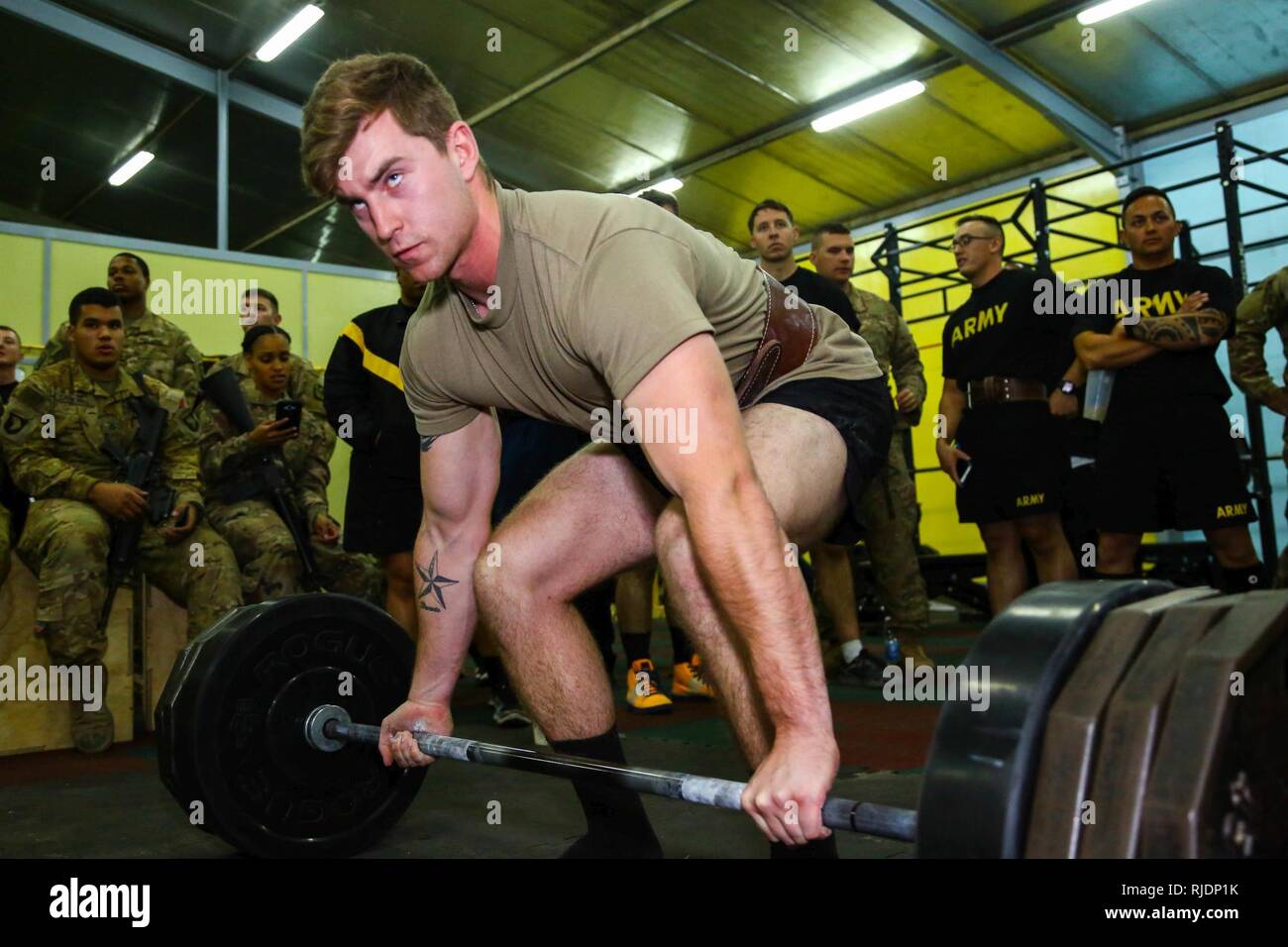 U.S. Army Spc. Carson Jordan assigned to 208th Chemical Company ...