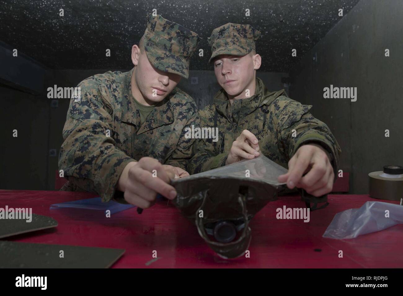 Marines in an Assaultman Course with Infantry Training Battalion ...