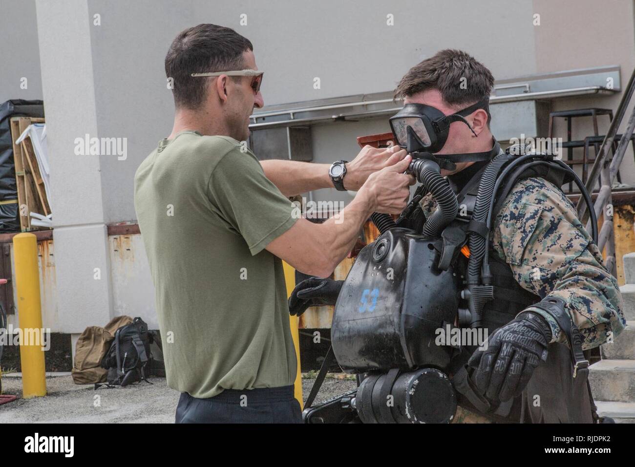 Combatant dive training hi-res stock photography and images - Alamy