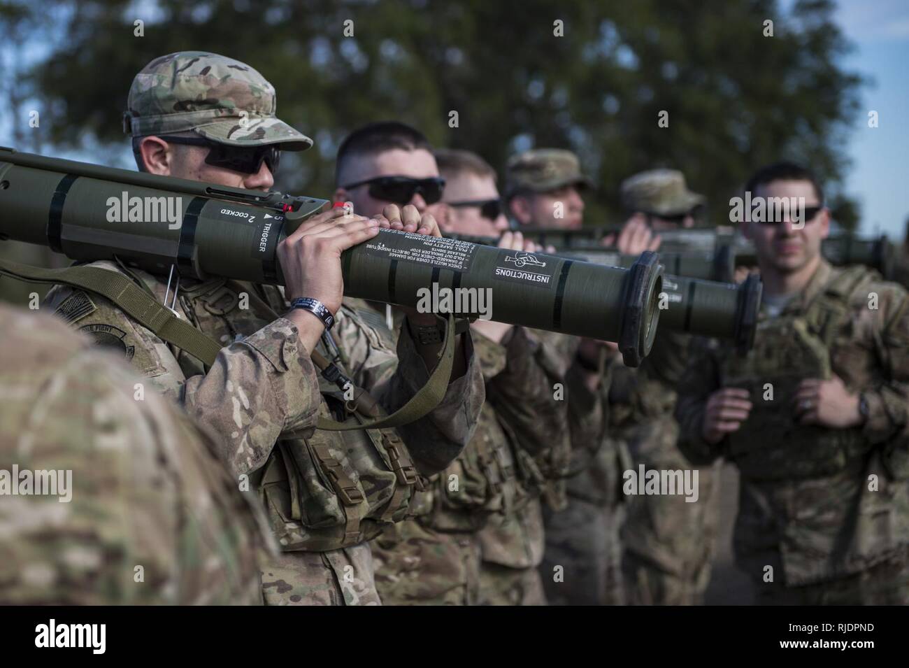 M136e1 at4 cs confined space light anti armor weapon hi-res stock ...