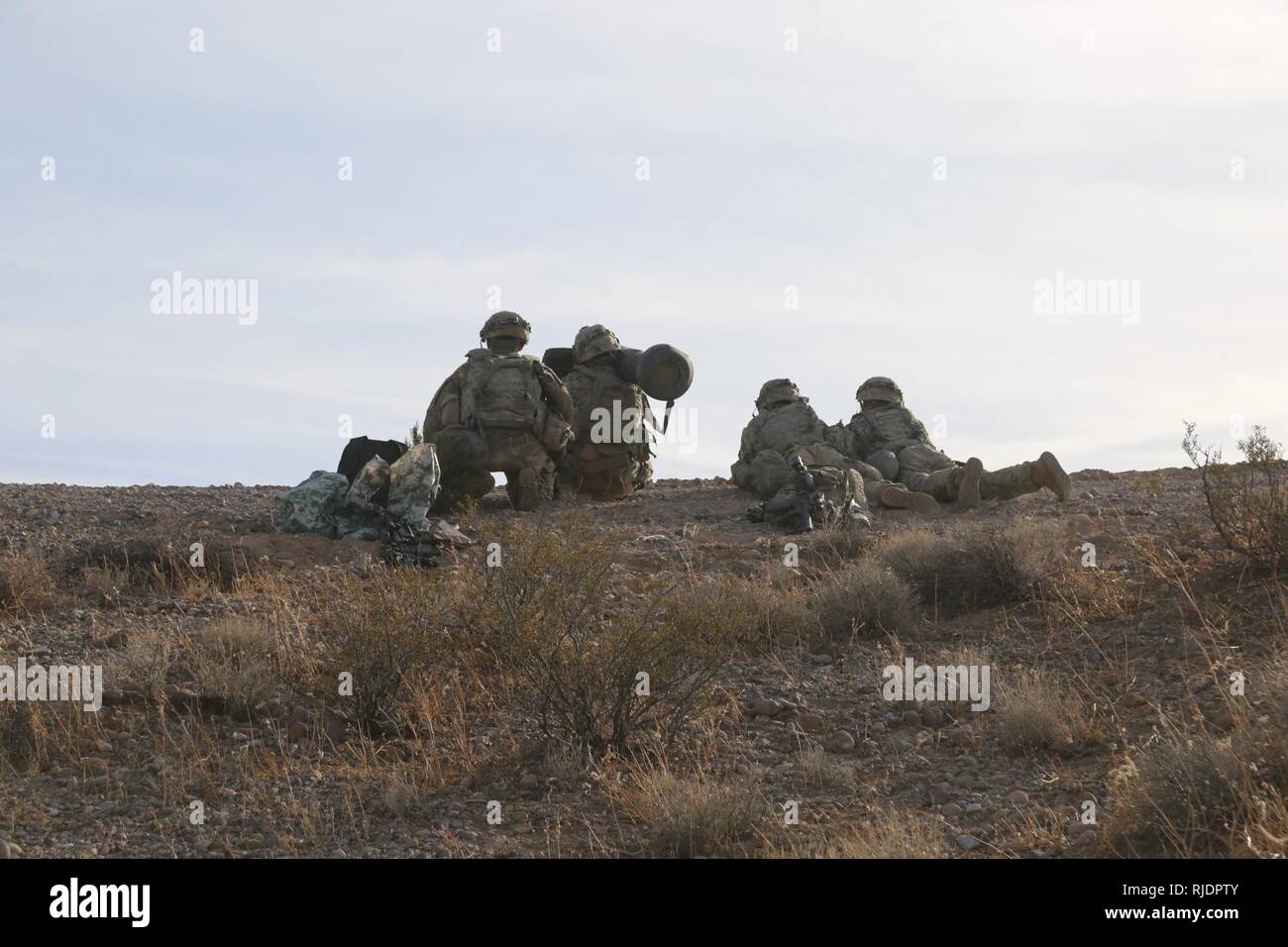 U.S. Army Soldiers assigned to 1st Brigade Combat Team, 4th Infantry ...