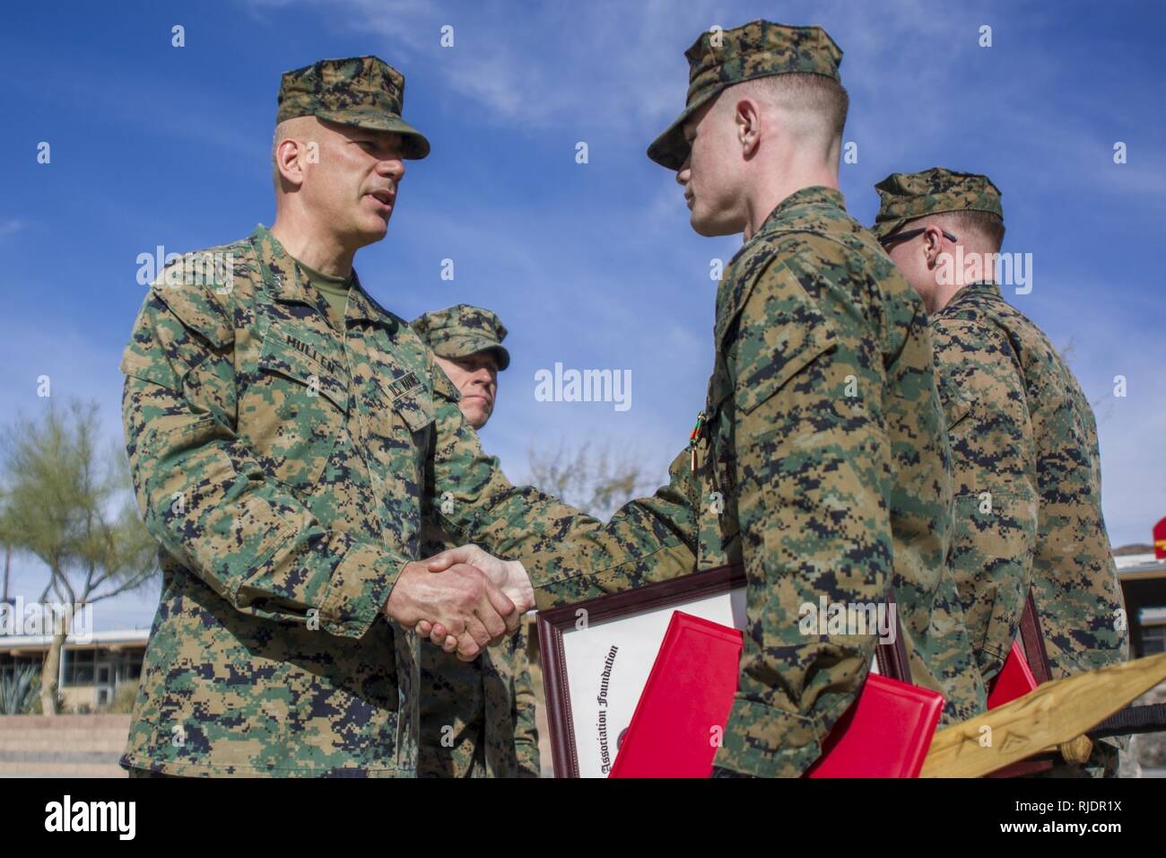 Major General William F. Mullen III, base commanding general, Marine ...