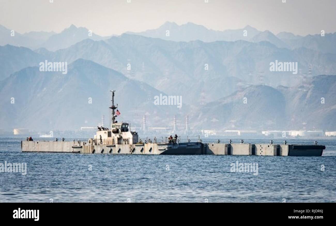 FUJAIRAH, United Arab Emirates (Jan. 19, 2018) U.S. Navy Sailors ...