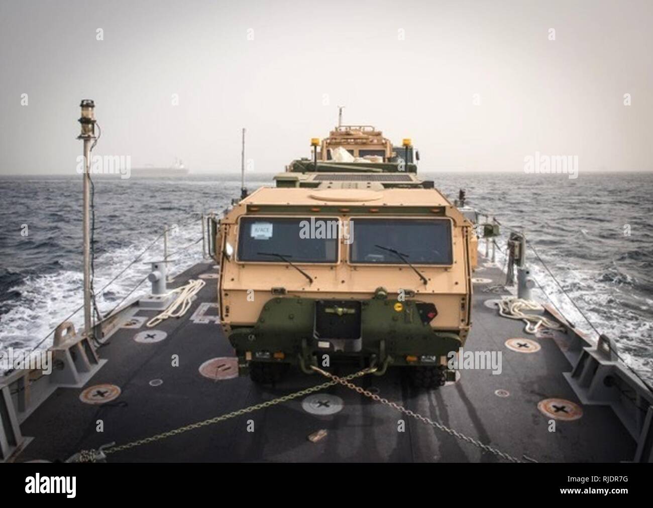 U.S. 5TH FLEET AREA OF OPERATIONS (Jan. 21, 2018) U.S. Navy Sailors ...