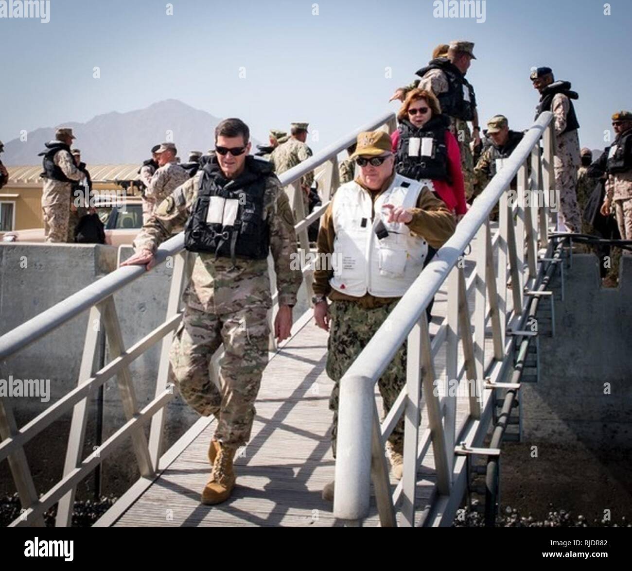 FUJAIRAH, United Arab Emirates (Jan. 24, 2018) U.S. Navy Capt. R. A ...