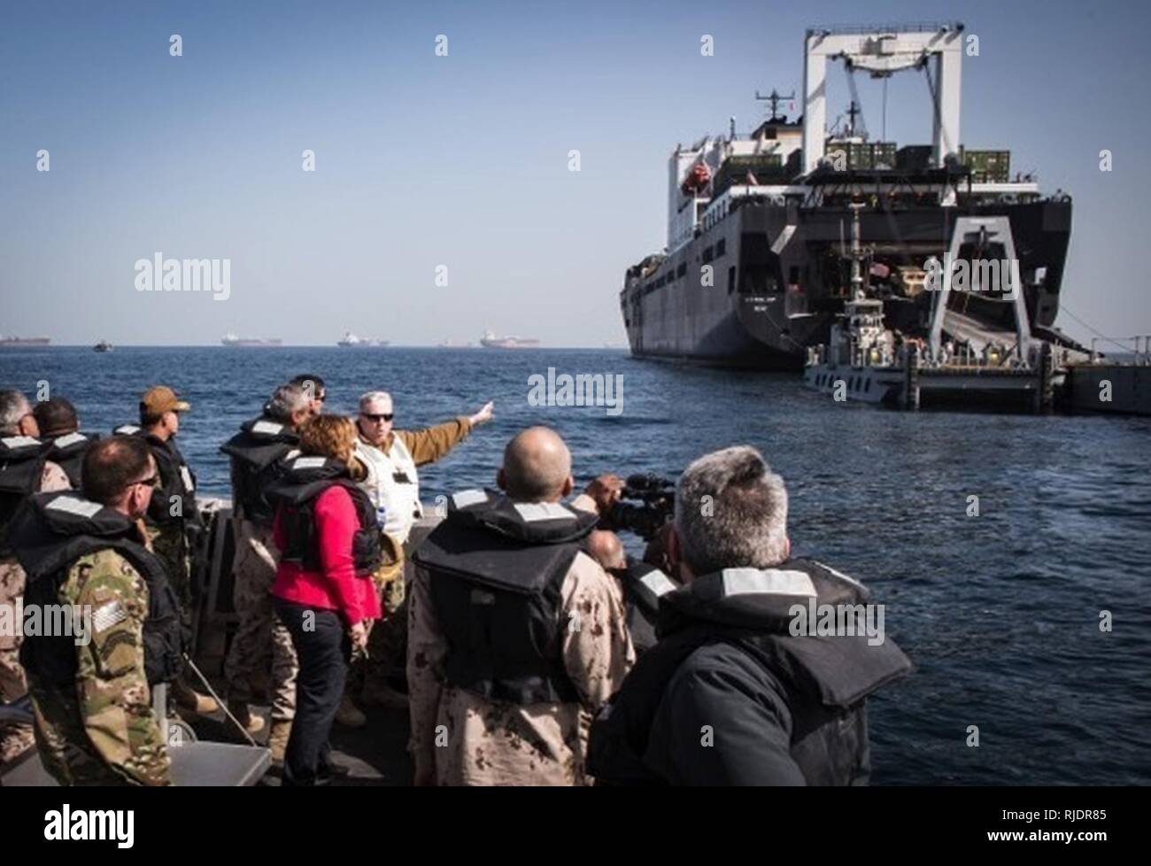 U.S. 5TH FLEET AREA OF OPERATIONS (Jan. 24, 2018) U.S. Navy Capt. R. A ...