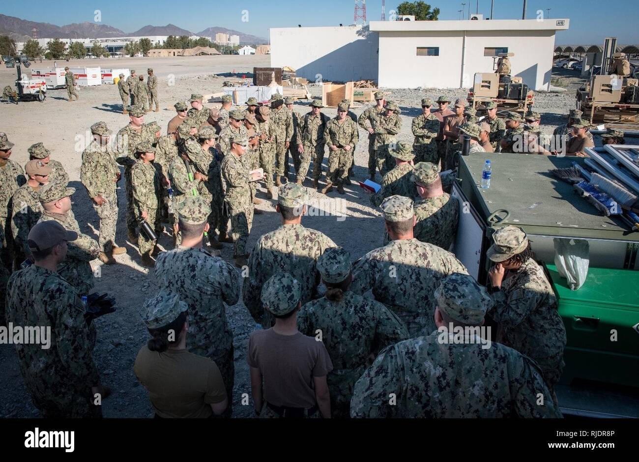 U s navy seabees assigned to amphibious construction battalion 1 hi-res ...