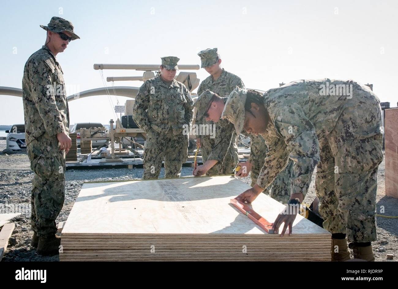 FUJAIRAH, United Arab Emirates (Jan. 13, 2018) Seabees, assigned ...