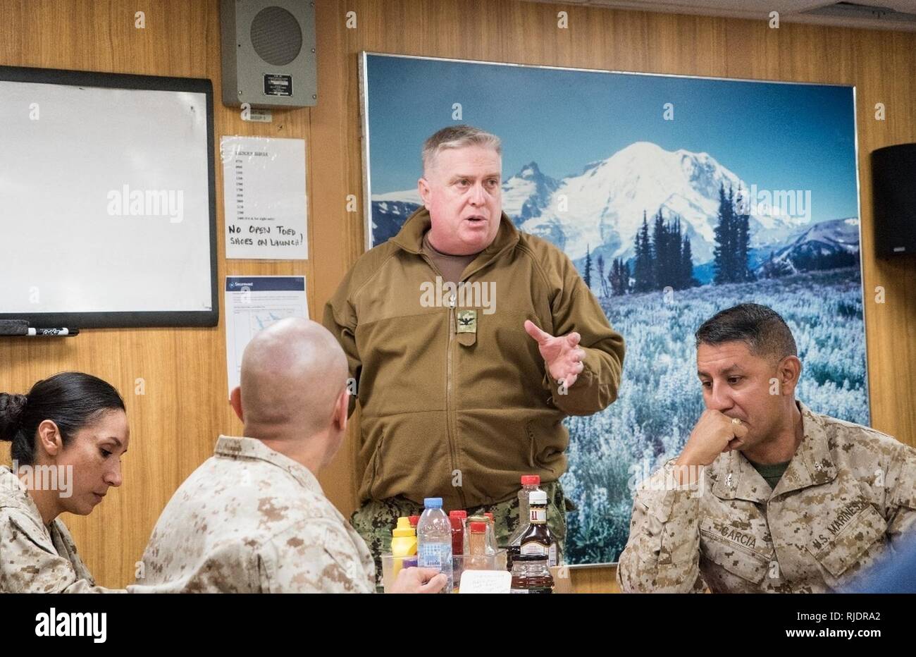 FUJAIRAH, United Arab Emirates (Jan. 17, 2018) U.S. Navy Capt. R. A ...