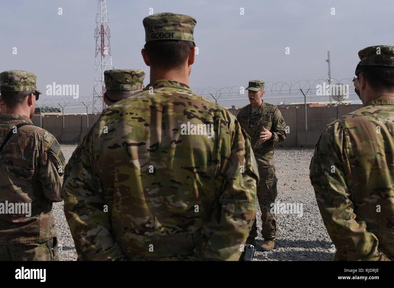 U.S. Army Soldiers with Task Force Marauder were presented with coins ...