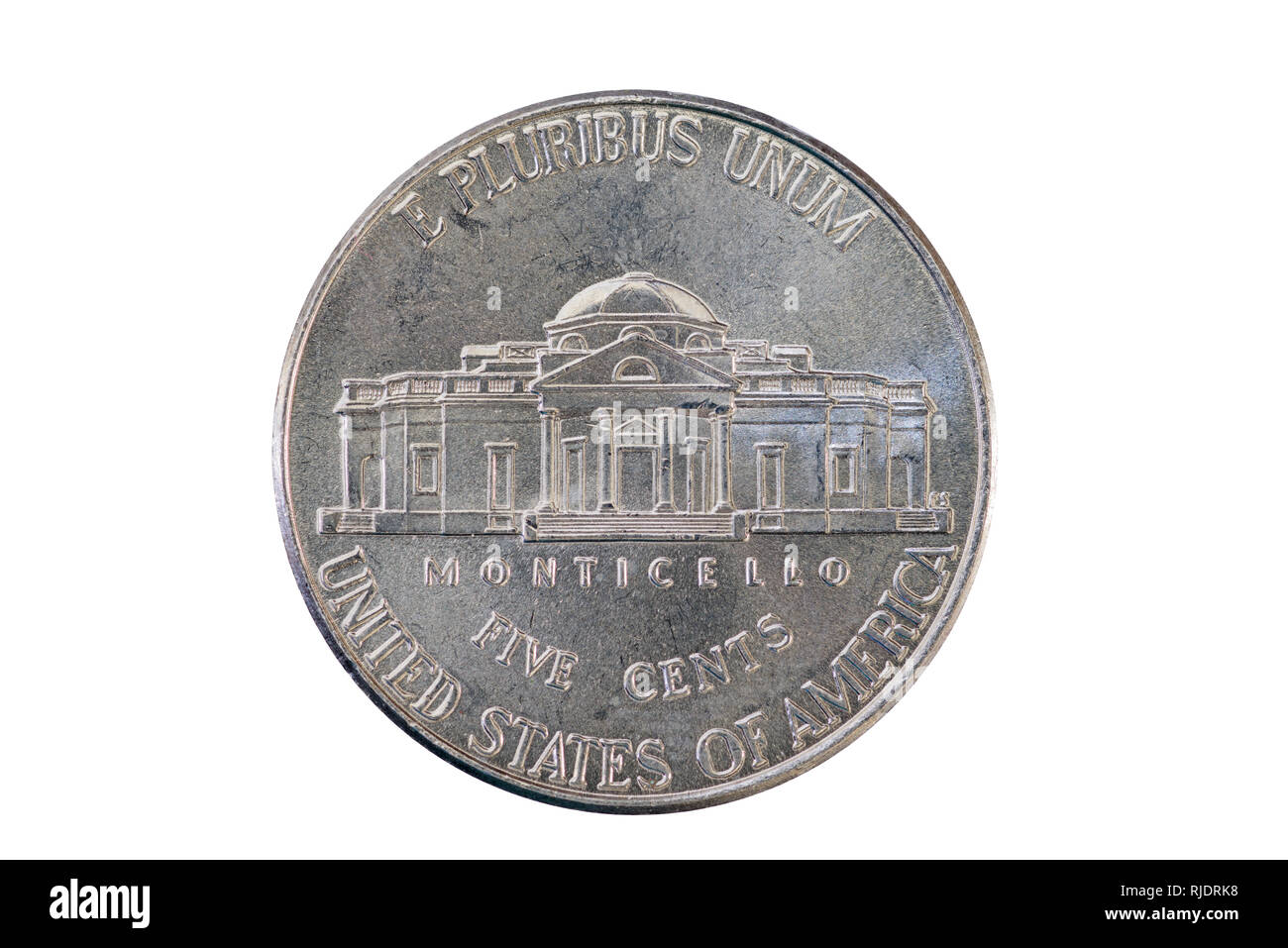 Us nickel isolated hi-res stock photography and images - Alamy